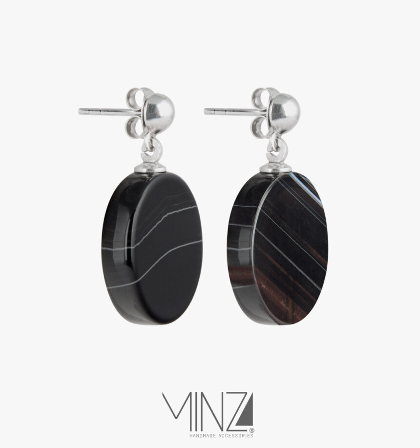 " Glory " Silver Earrings for Women - Minza
